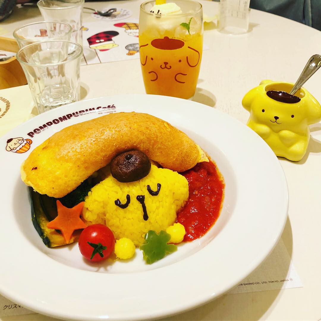 Pompompurin Cafe Harajuku - Tokyo, Japan - MoVernie on the MOVE