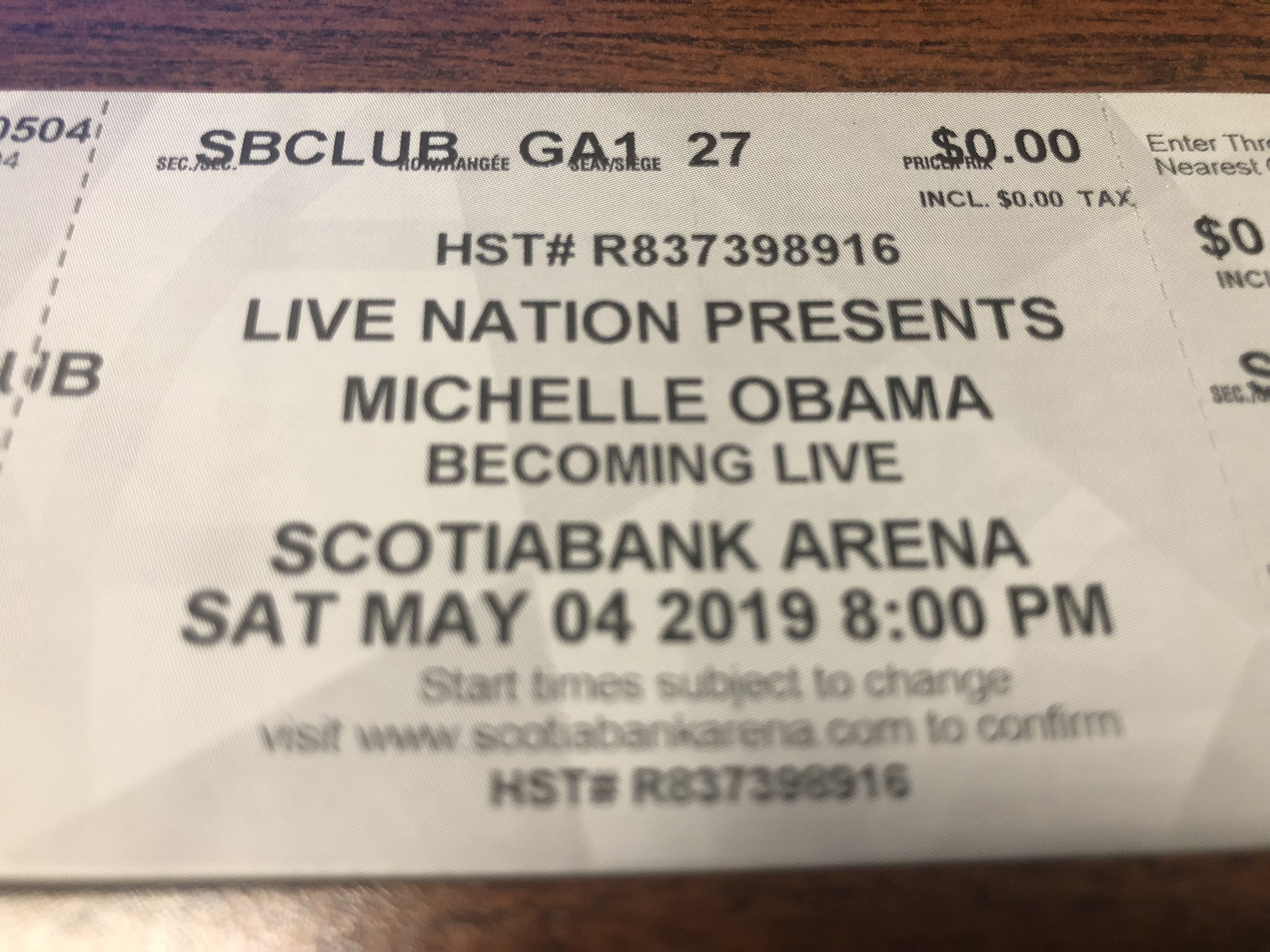 Toronto Tour - Becoming: An Intimate Evening With Michelle Obama - Live ...