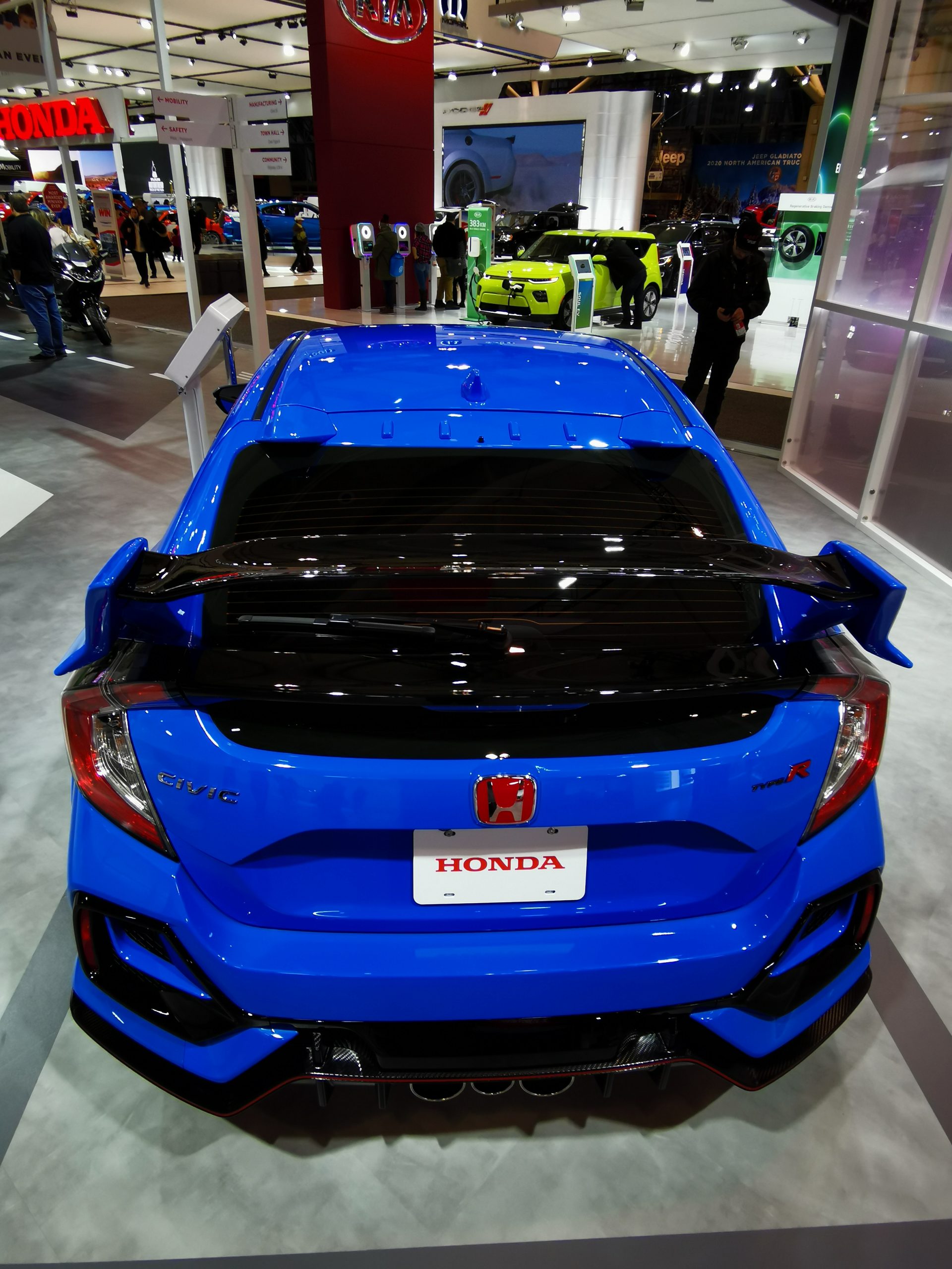Honda Civic Type R - Blue Colour - 2020 Canadian International Auto ...