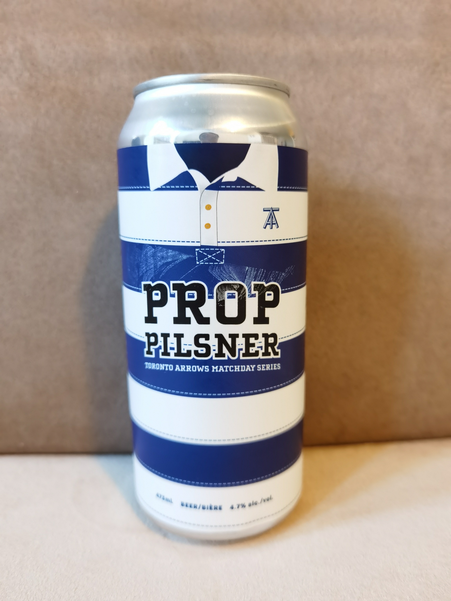 Prop Pilsner - Matchday Series - Toronto Arrows + Saulter Street ...