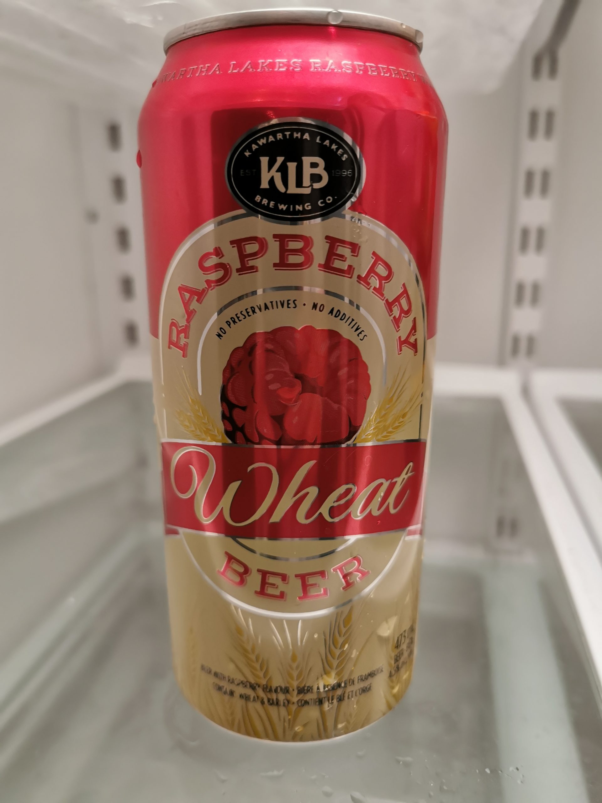 KLB Raspberry Wheat - Publican House Brewery - Peterborough, Ontario ...