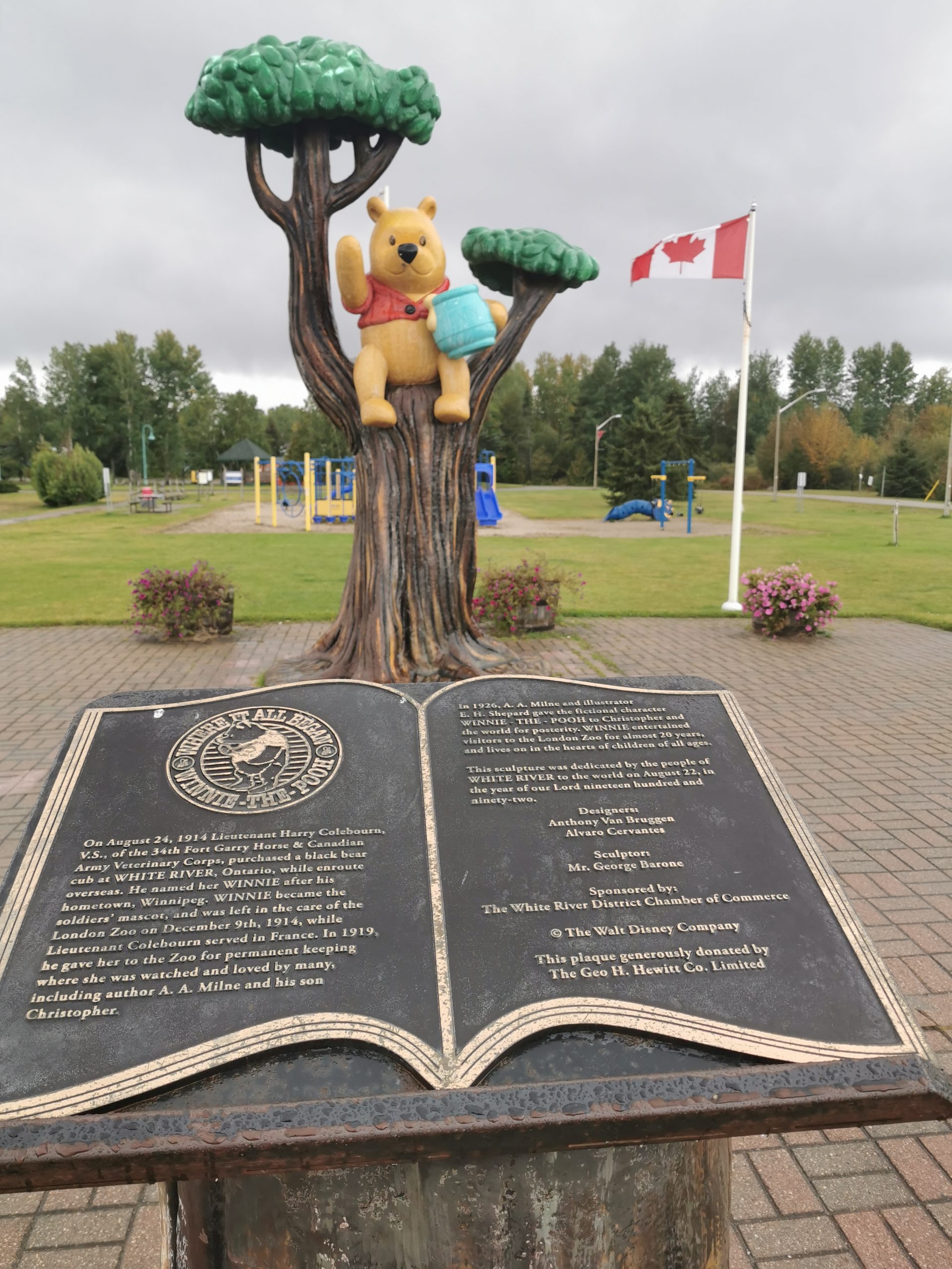 Winnie the Pooh Park - White River, Ontario, Canada [ONTARIO TRAVEL ...