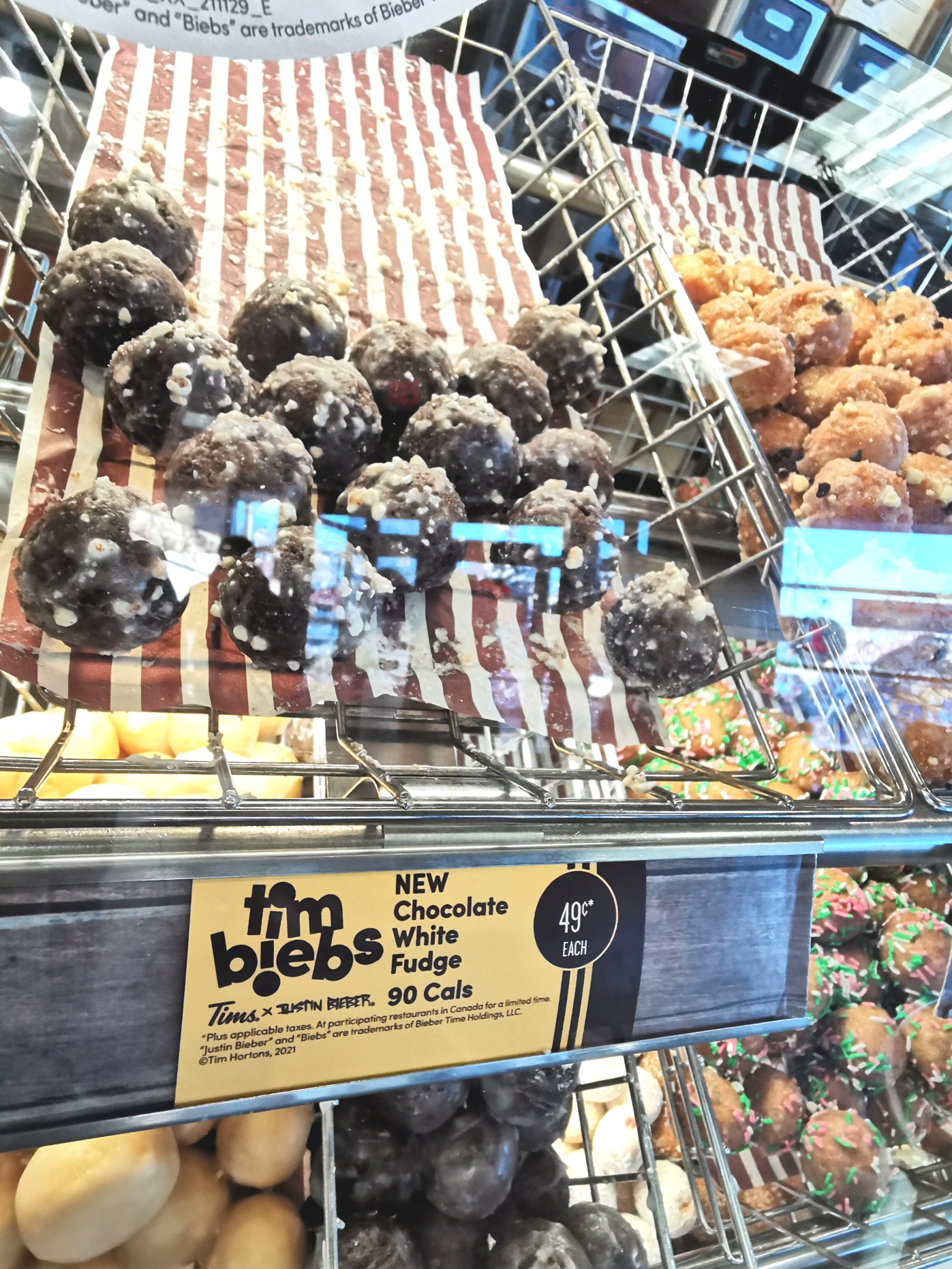 #TimBiebs are here! Justin Bieber x Tim Hortons TimBits - November 29 ...