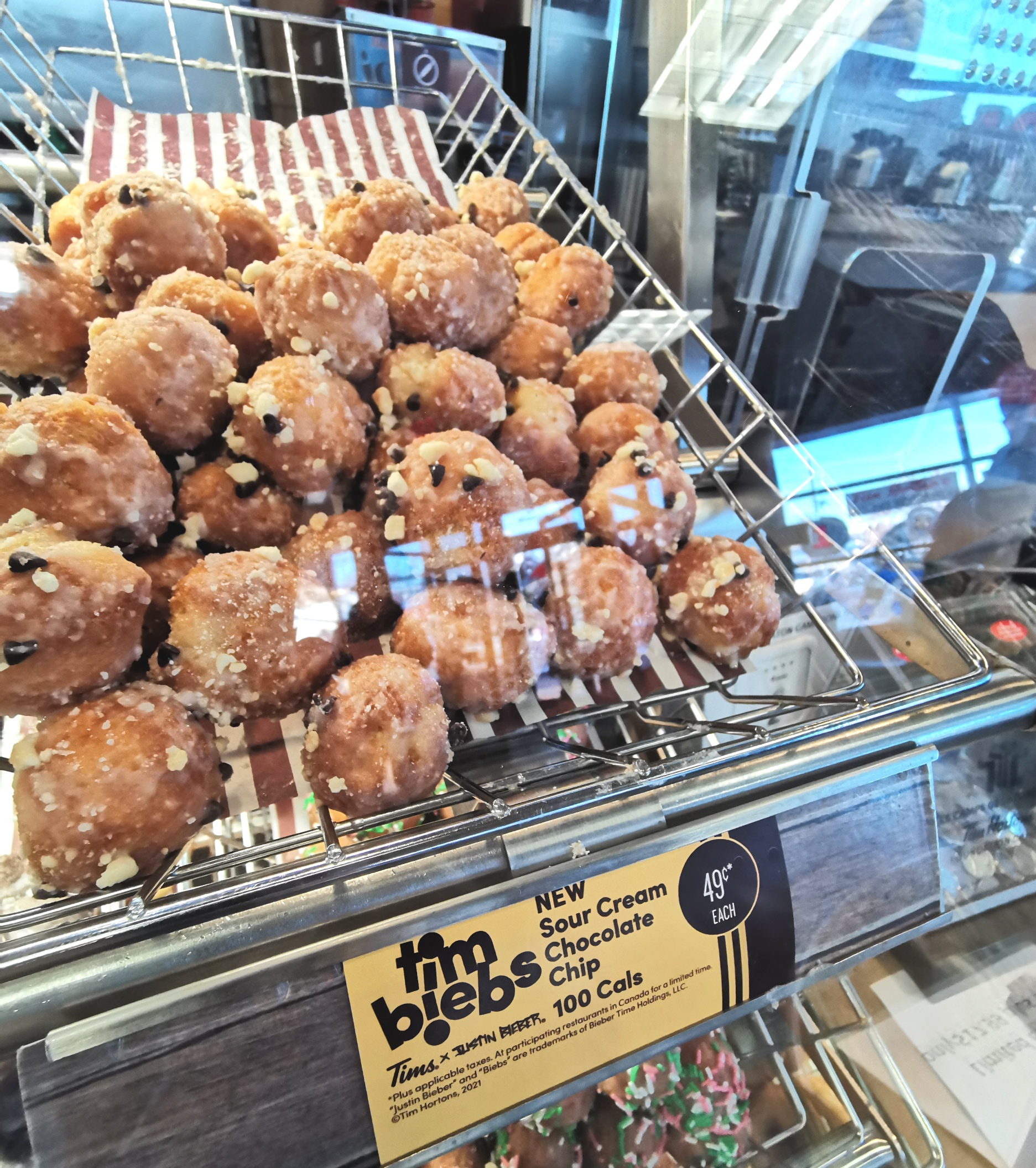 #TimBiebs are here! Justin Bieber x Tim Hortons TimBits - November 29 ...