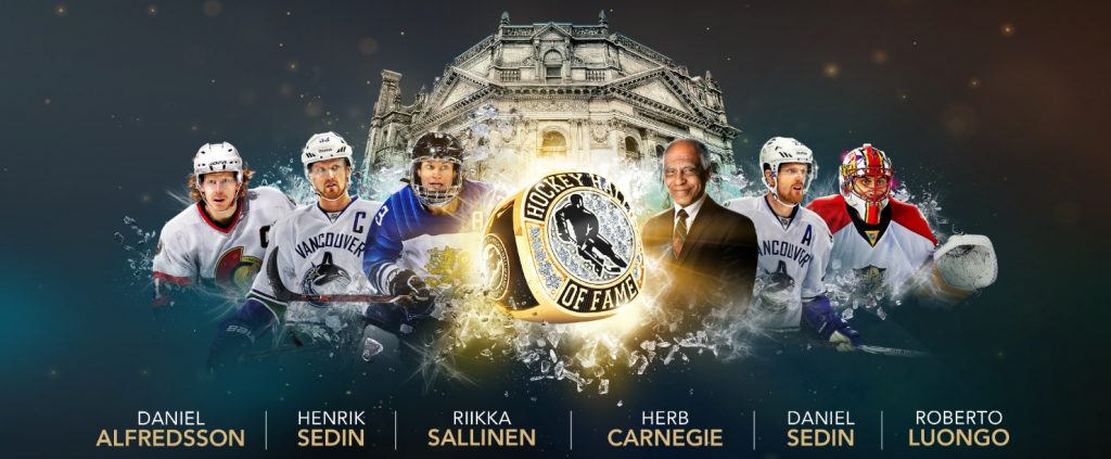 2022 Hockey Hall of Fame Inductees (HHOF 22) - Daniel Alfredsson, Herb ...
