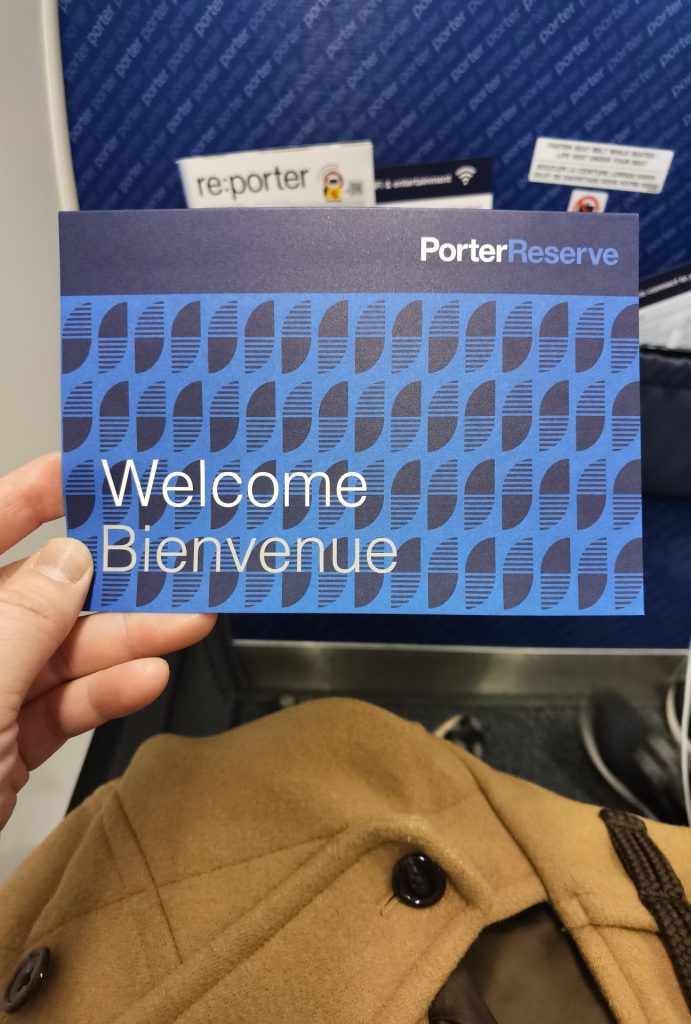 PorterReserve - What It's Like? Is It Worth It? - Porter Airlines Embraer E195-E2 - MoVernie on ...