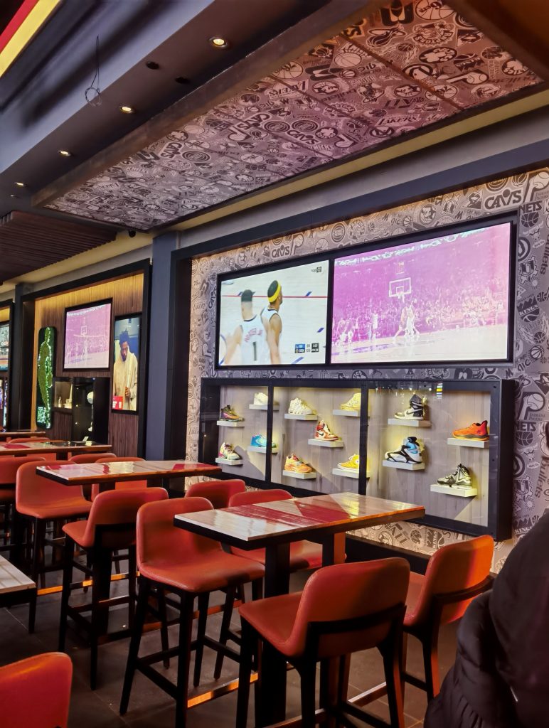 (NOW OPEN) NBA Courtside Restaurant - The world's First NBA Courtside ...