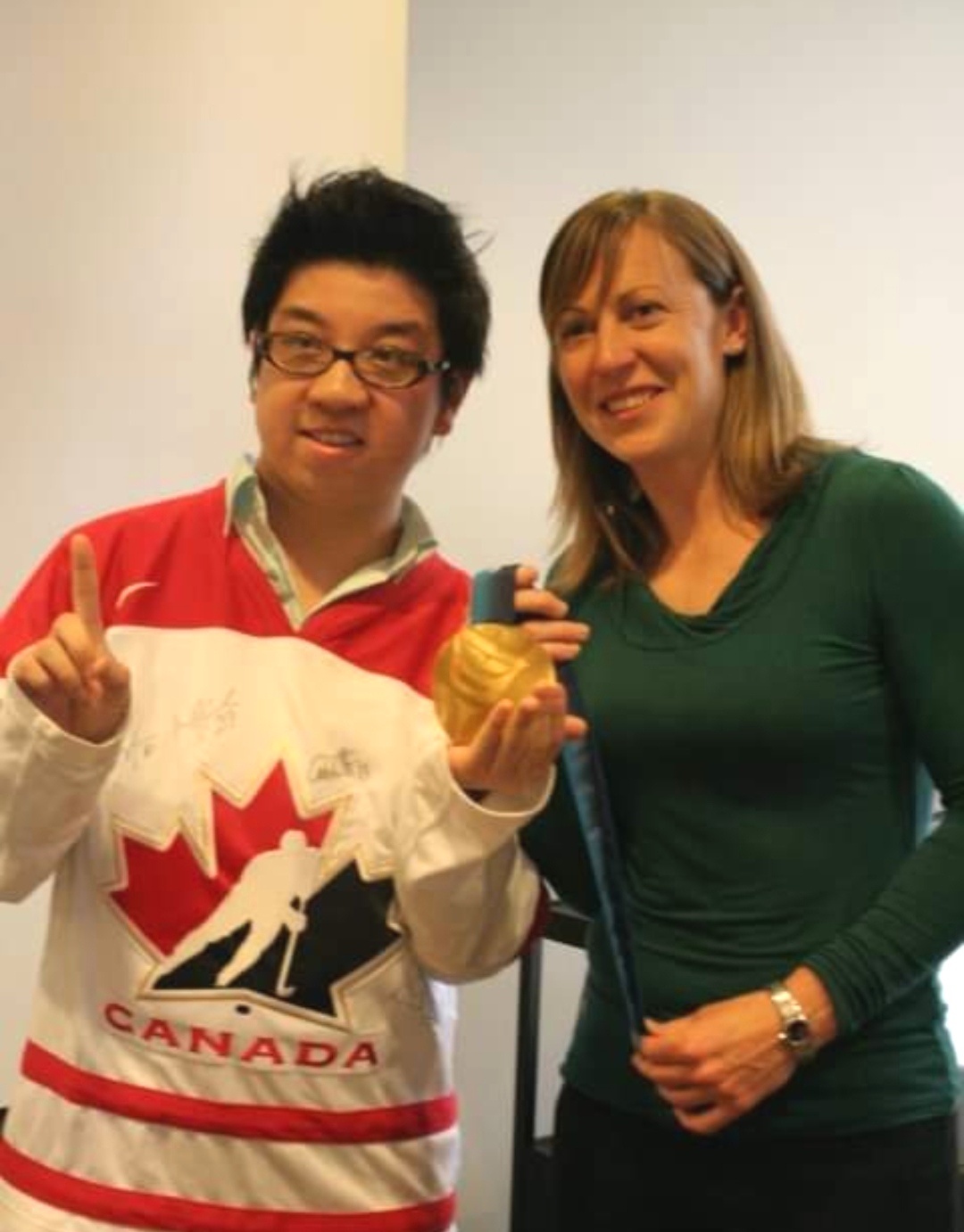 My Interview with Canadian Jayna Hefford - Women's Hockey Exhibit ...