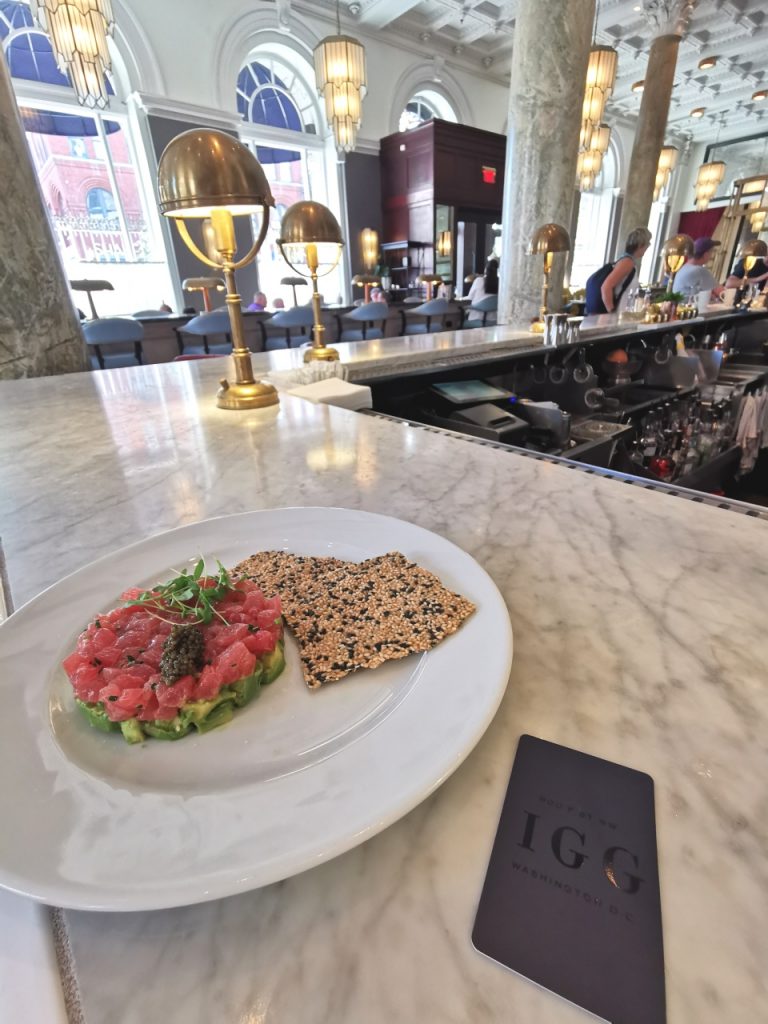 The Bar at Cafe Riggs (Inside Riggs Washington DC Hotel) [WASHINGTON DC ...